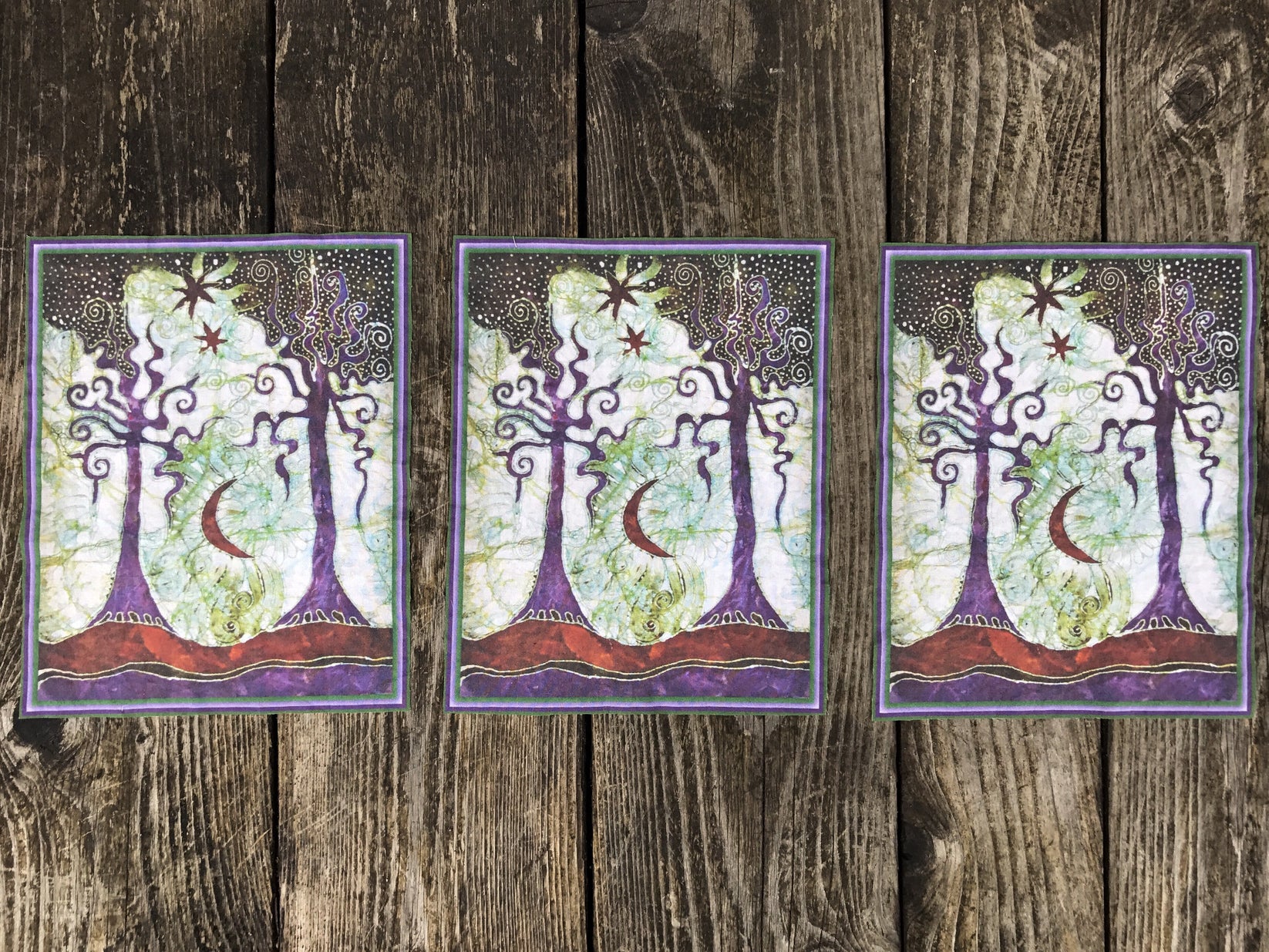 Two Trees Batik Fabric Print – Batikwalla by Victoria